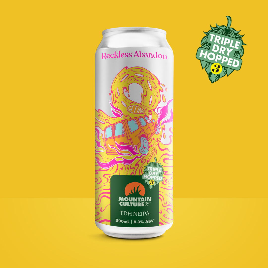Reckless Abandon - Triple Dry Hopped NEIPA – Mountain Culture Beer Co