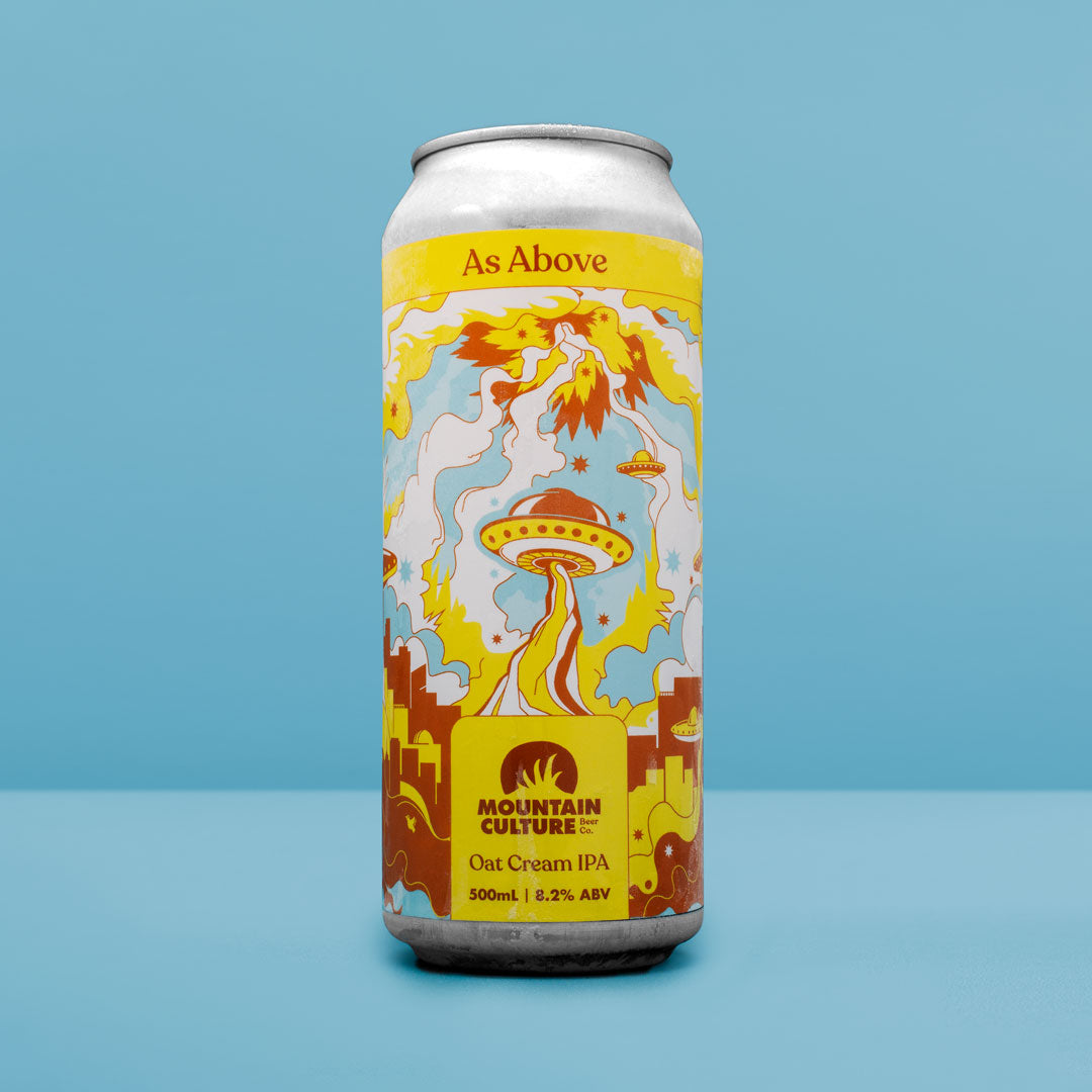 As Above - Double Oat Cream IPA – Mountain Culture Beer Co
