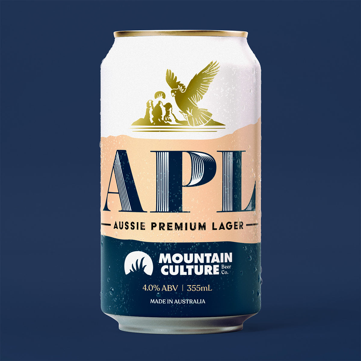 APL - Aussie Premium Lager – Mountain Culture Beer Co