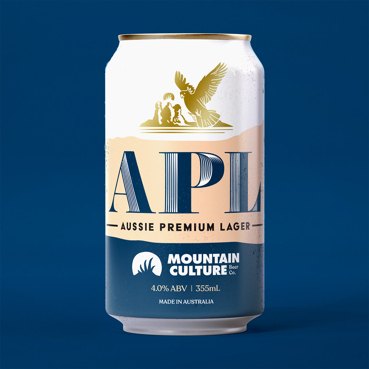 APL - Aussie Premium Lager – Mountain Culture Beer Co