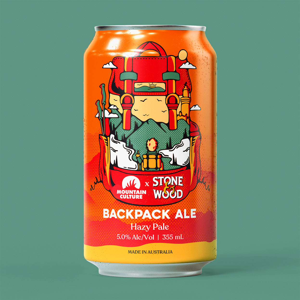 Backpack Ale (x Stone & Wood) - Hazy Pale – Mountain Culture Beer Co