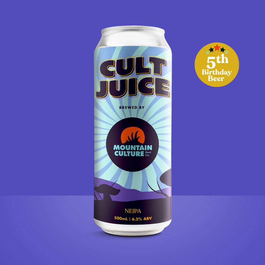 Cult Juice 5th Birthday Limited Edition - NEIPA – Mountain Culture Beer Co