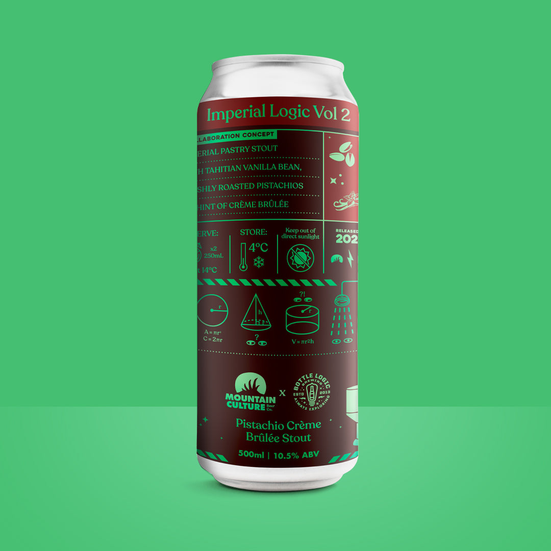Imperial Logic Vol 2 (x Bottle Logic) - Pistachio Crème Brûlée Stout ...