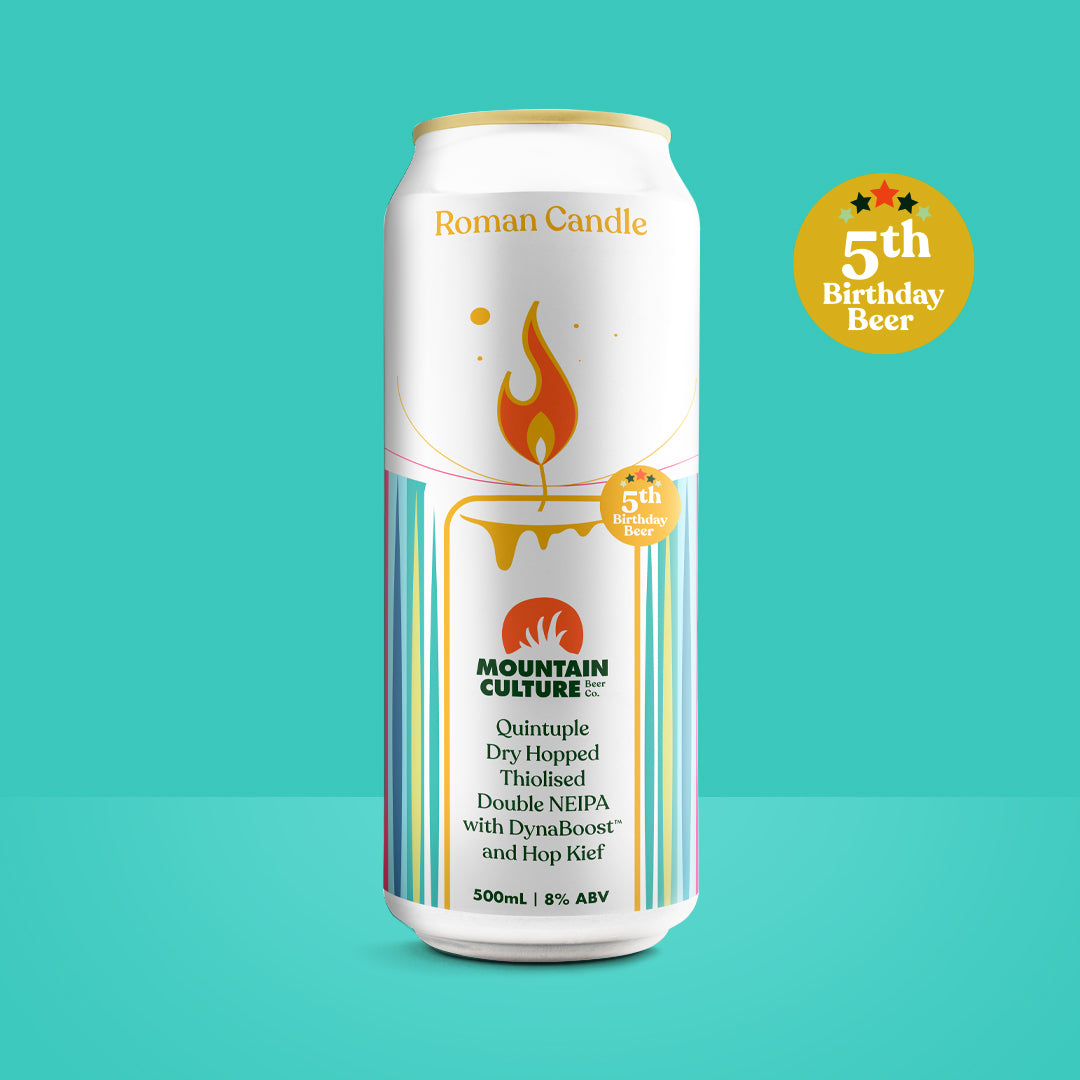 Roman Candle - Quintuple Dry Hopped Thiolised NEIPA with DynaBoost and ...