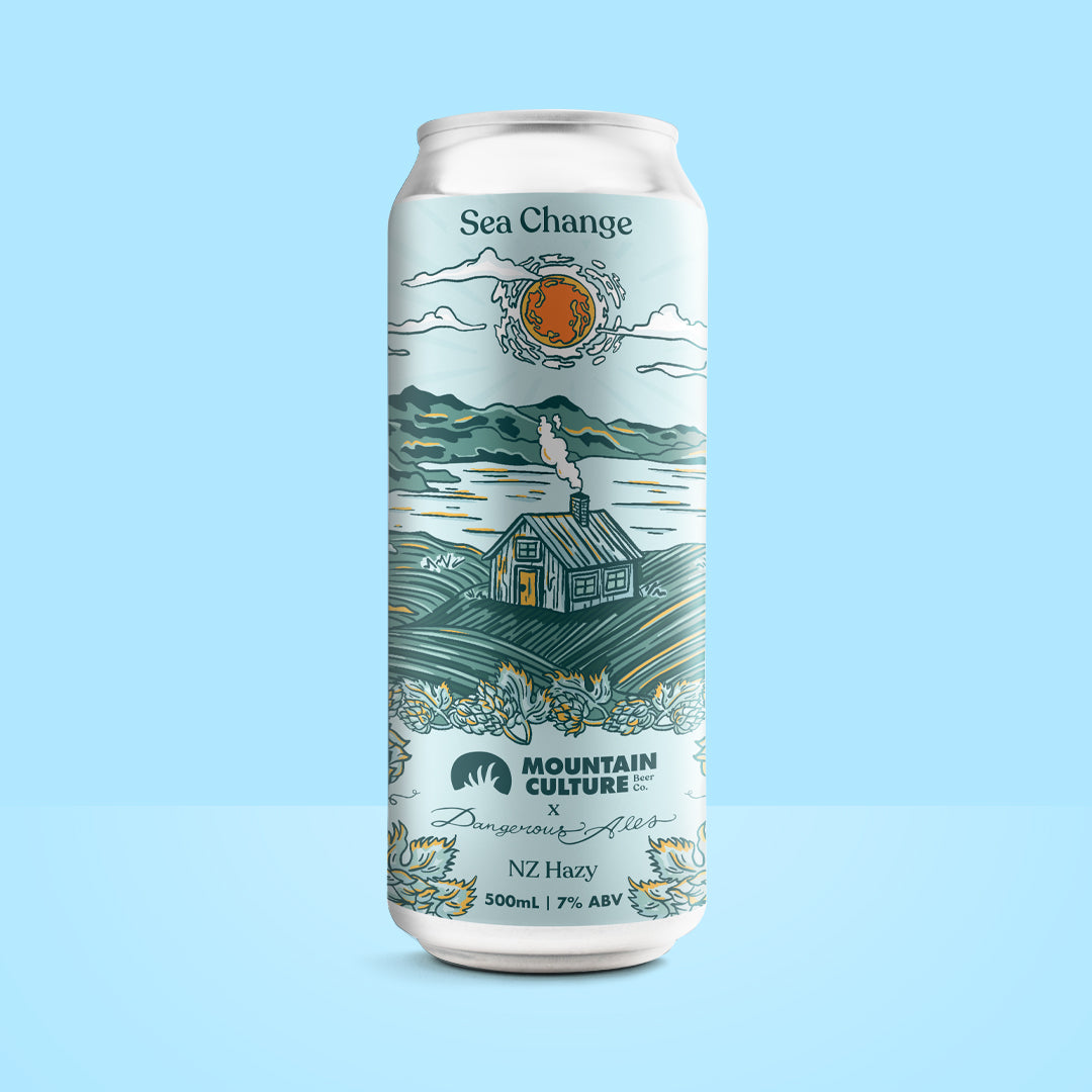 Sea Change (x Dangerous Ales) - NZ Hazy – Mountain Culture Beer Co