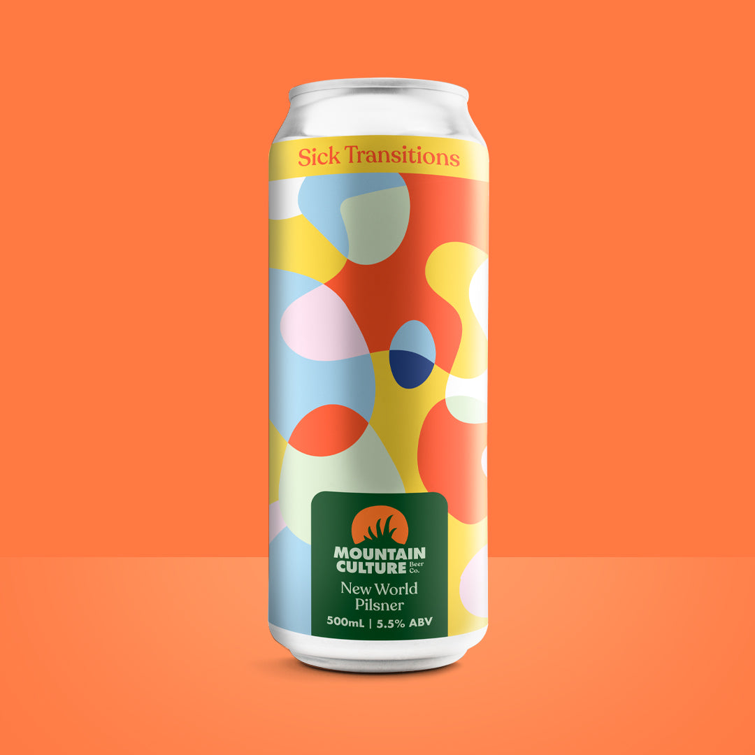 Sick Transitions - New World Pilsner – Mountain Culture Beer Co