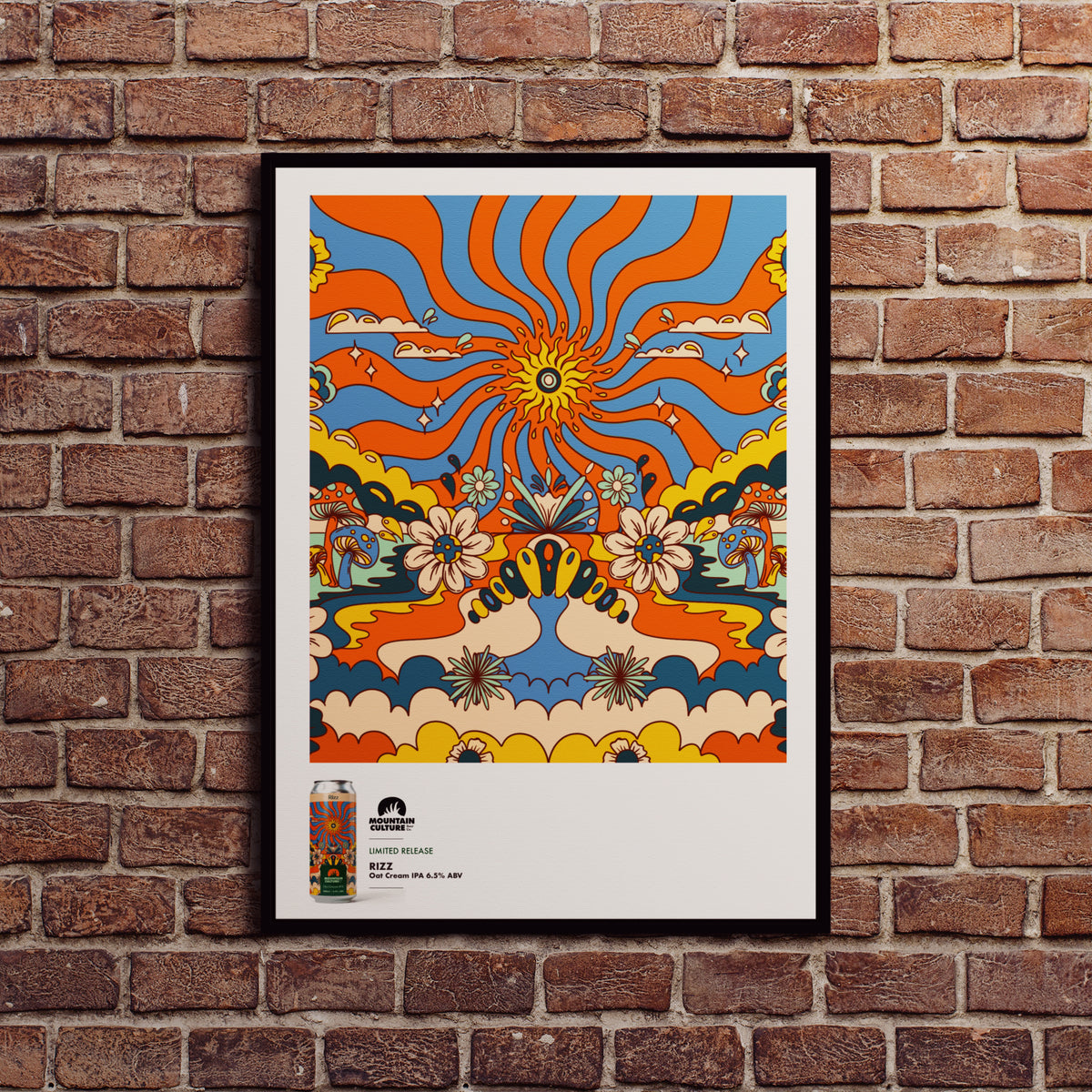 Rizz Poster – Mountain Culture Beer Co