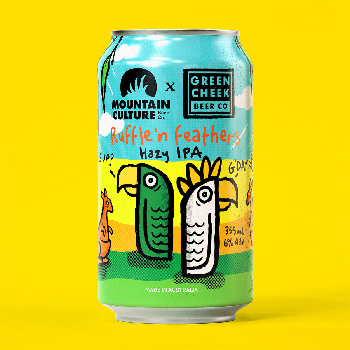 Ruffle'n Feathers (x Green Cheek) - Hazy IPA – Mountain Culture Beer Co