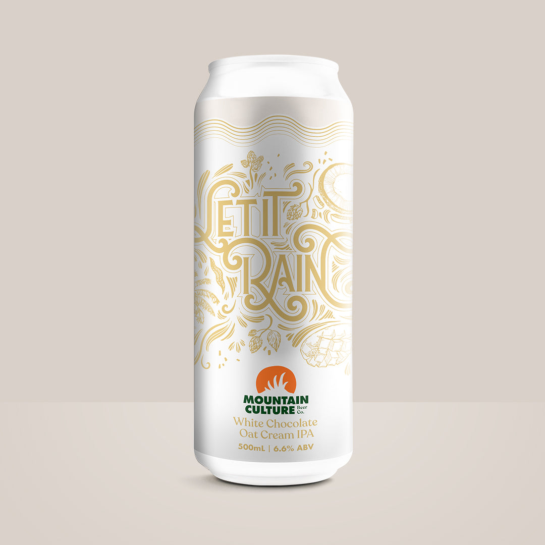 Let It Rain - White Chocolate Oat Cream IPA – Mountain Culture Beer Co