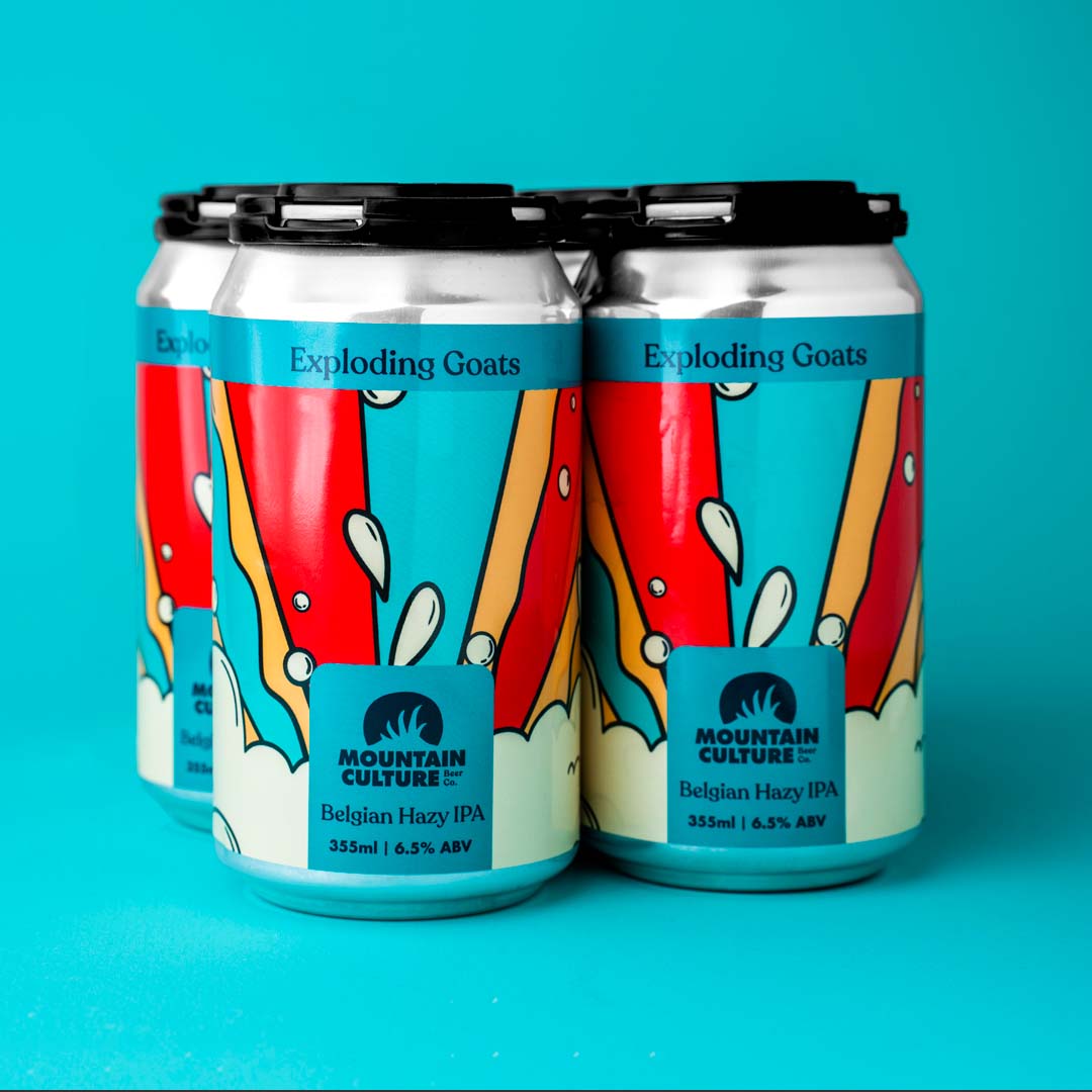 Exploding Goats - Belgian Hazy IPA – Mountain Culture Beer Co