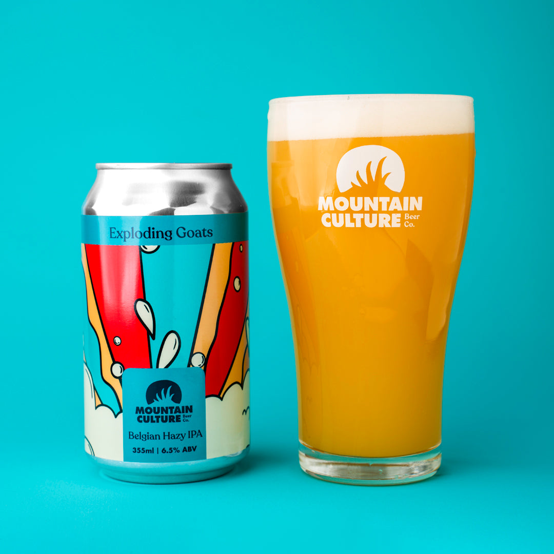 Exploding Goats - Belgian Hazy IPA – Mountain Culture Beer Co
