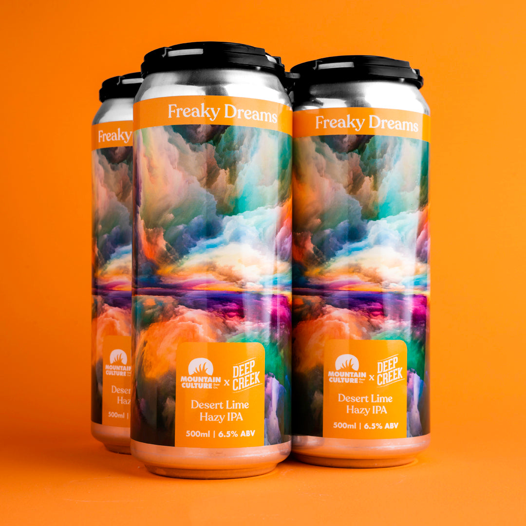 Freaky Dreams (x Deep Creek) - Desert Lime Hazy IPA – Mountain Culture ...