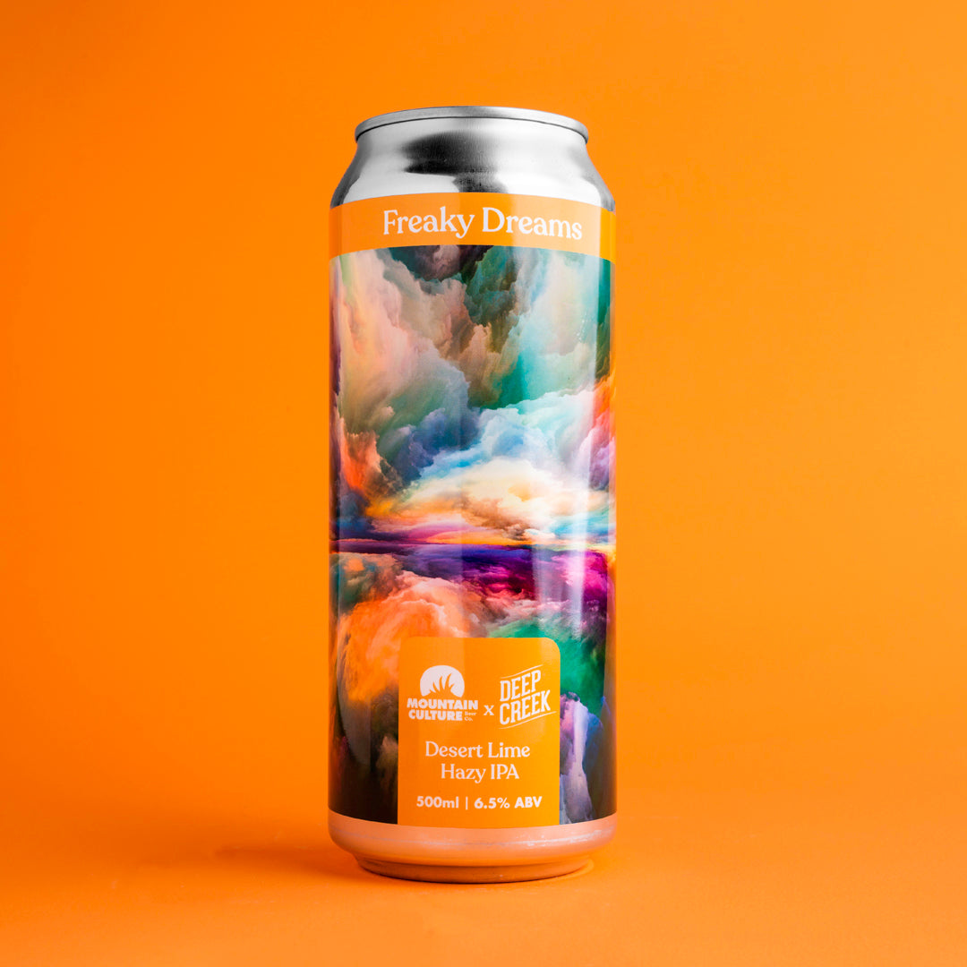 Freaky Dreams (x Deep Creek) - Desert Lime Hazy IPA – Mountain Culture ...