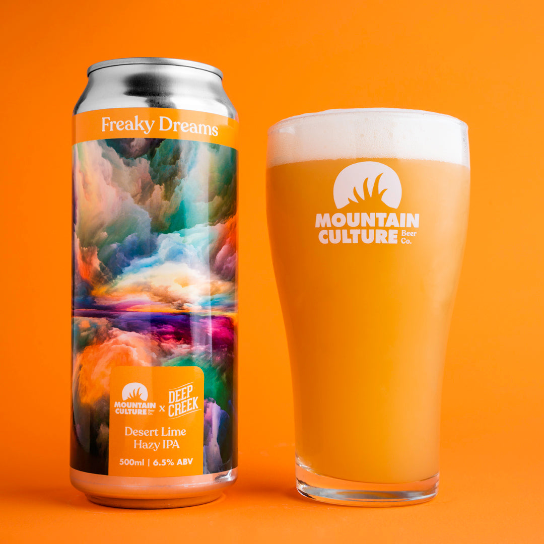 Freaky Dreams (x Deep Creek) - Desert Lime Hazy IPA – Mountain Culture ...