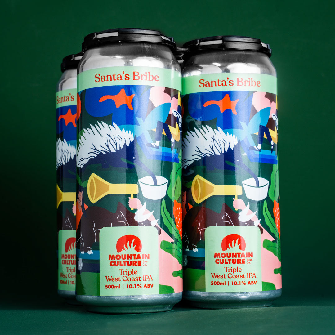 Santa's Bribe - Triple West Coast IPA – Mountain Culture Beer Co