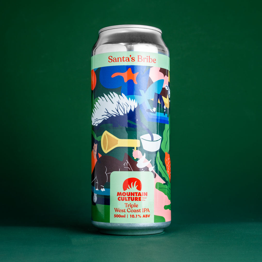 Santa's Bribe - Triple West Coast IPA – Mountain Culture Beer Co
