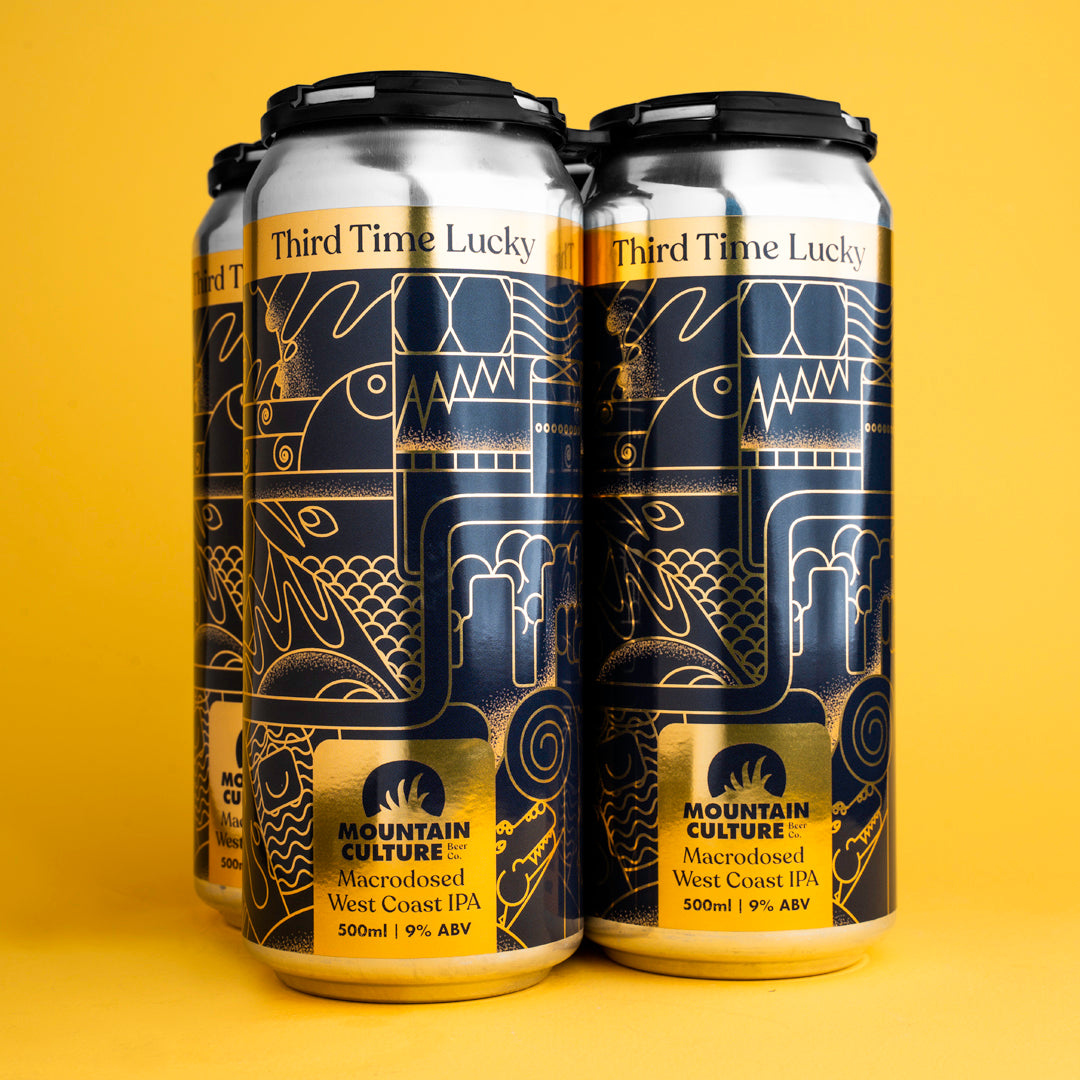 Third Time Lucky - Macrodosed West Coast IPA – Mountain Culture Beer Co