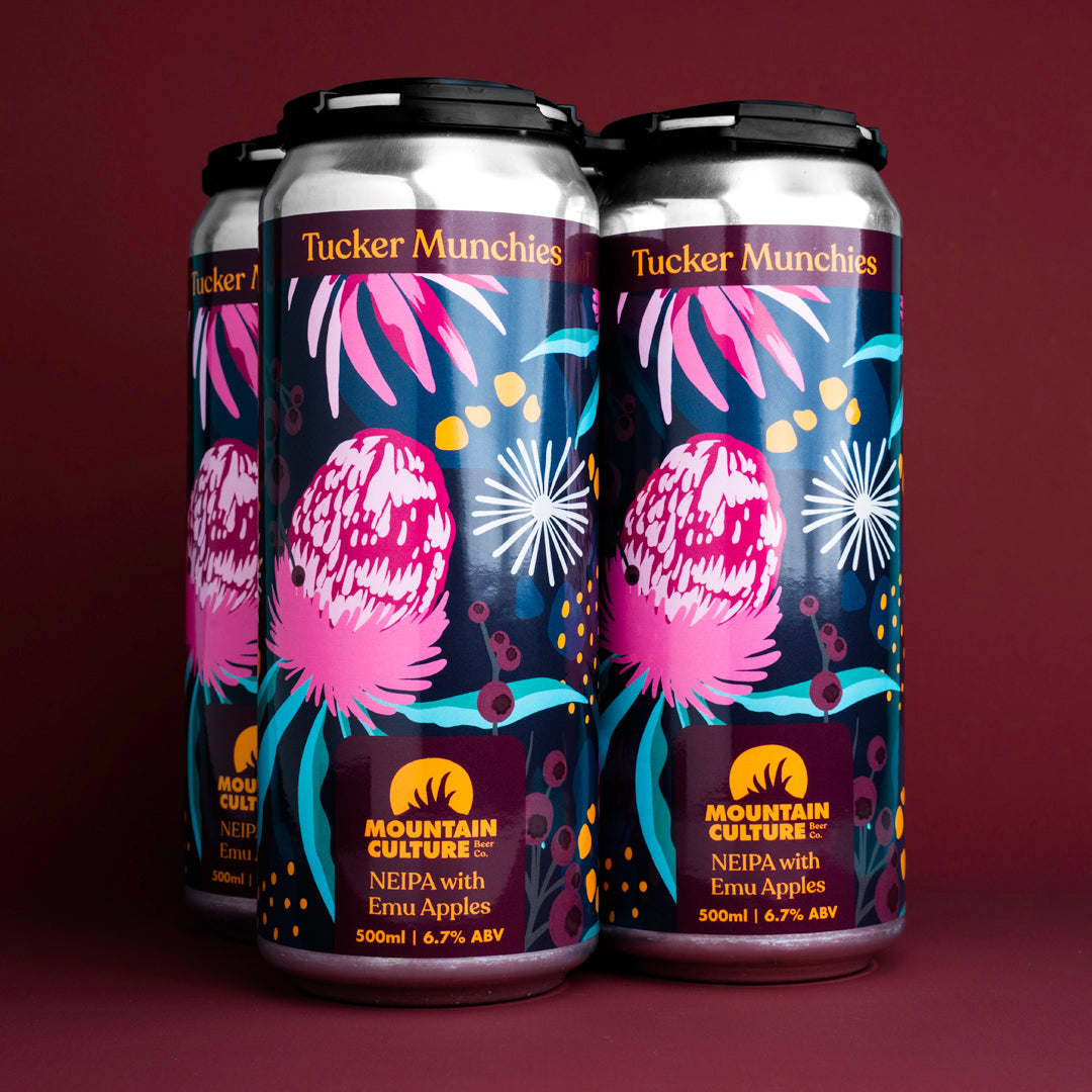 Tucker Munchies - NEIPA with Emu Apples – Mountain Culture Beer Co